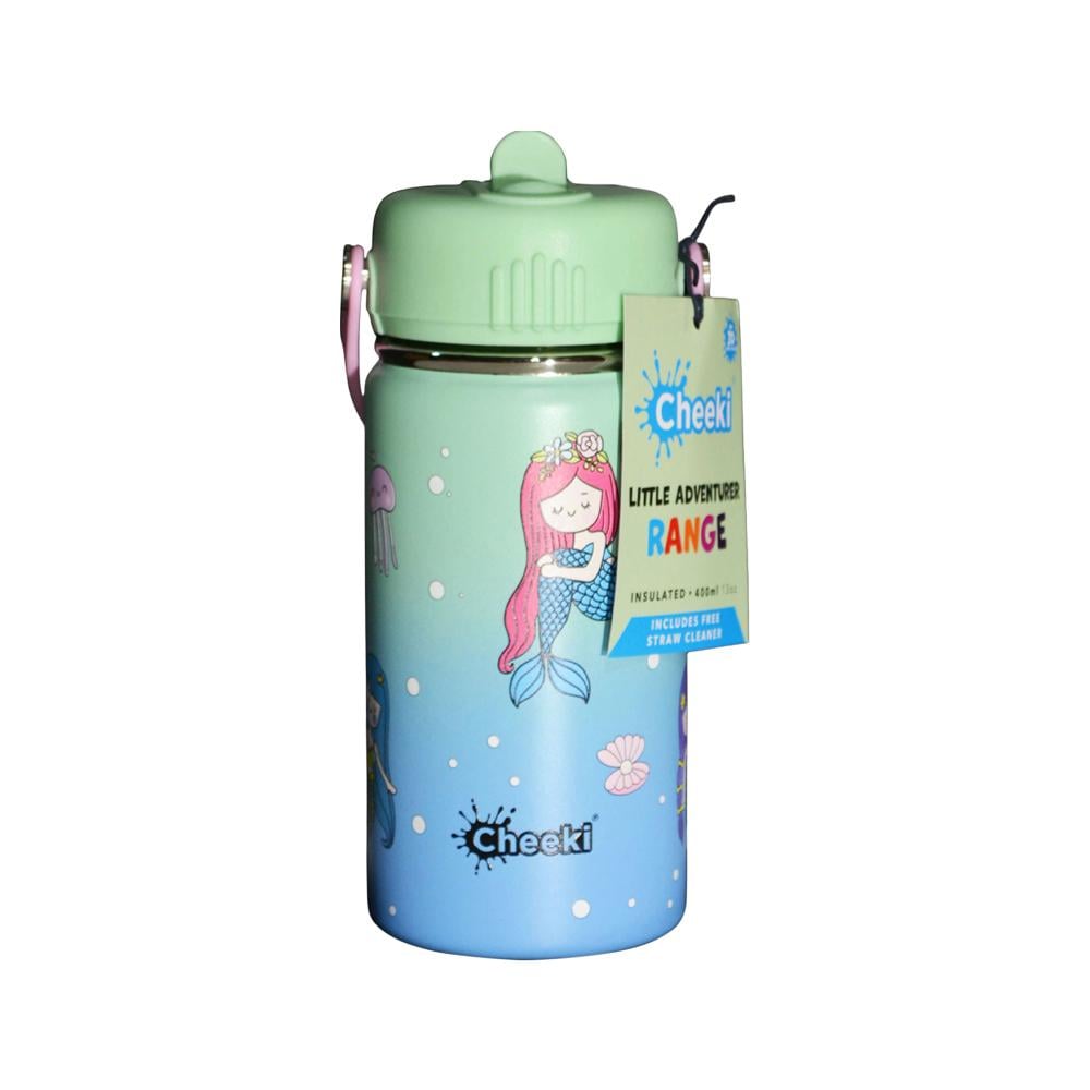CHEEKI INSULATED BOTTLE KIDS MERMAID 400ML – Happy Olive Tree