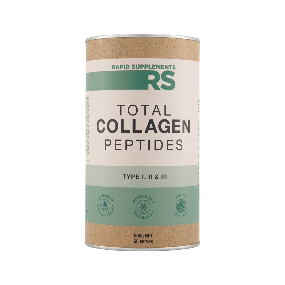 RAPID SUPPLEMENTS TOTAL COLLAGEN PEPTIDES 500G – Happy Olive Tree