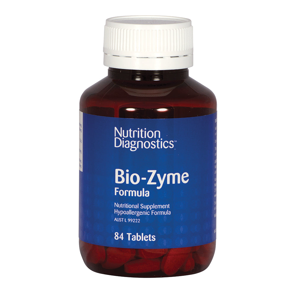 Nutrition Diagnostics Bio-Zyme Formula 84t – Happy Olive Tree
