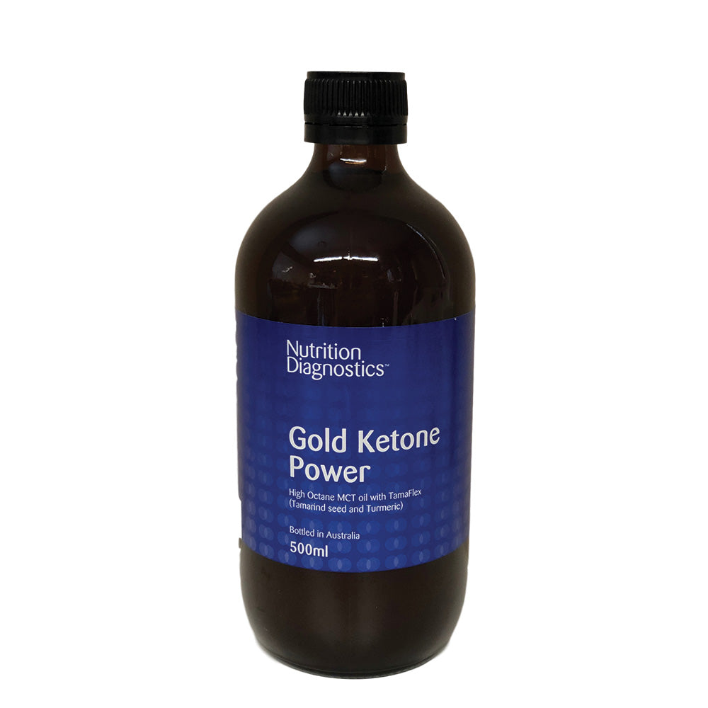 Nutrition Diagnostics Gold Ketone Power (High Octane MCT Oil with Tama ...